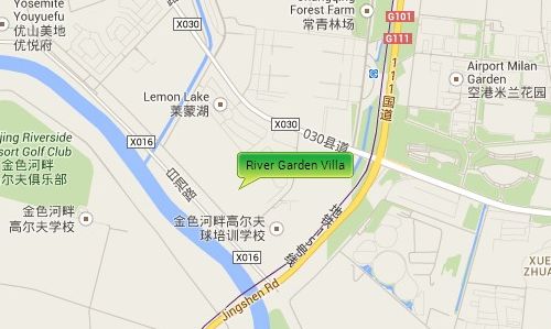 River Garden Villa Beijing house rent, - Maxview Realty